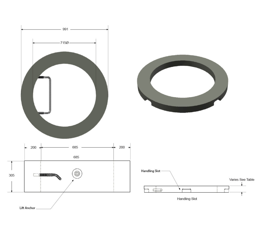 Maintenance Hole Adjustment Rings - MCON