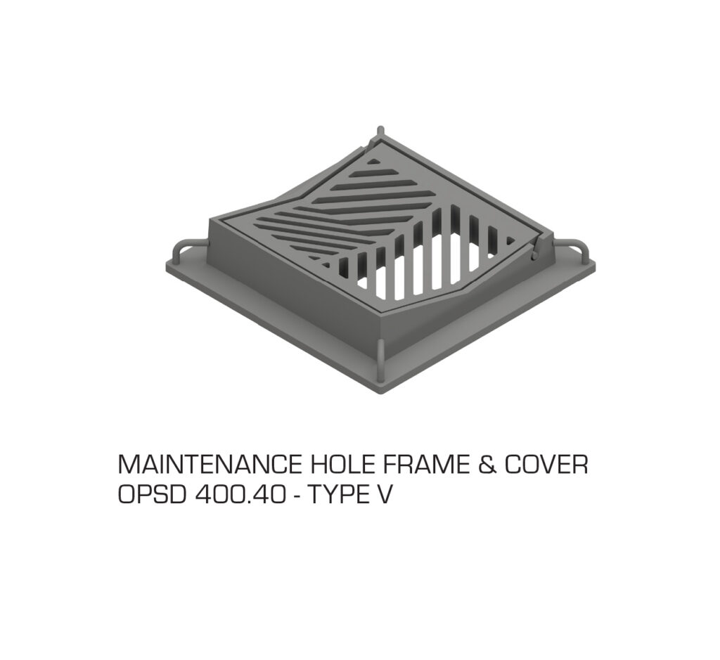 OPSD Catch Basin Frame and Covers - MCON